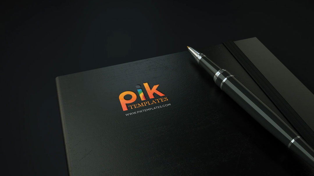 Notebook Intro Logo Free After Effect Logo Template