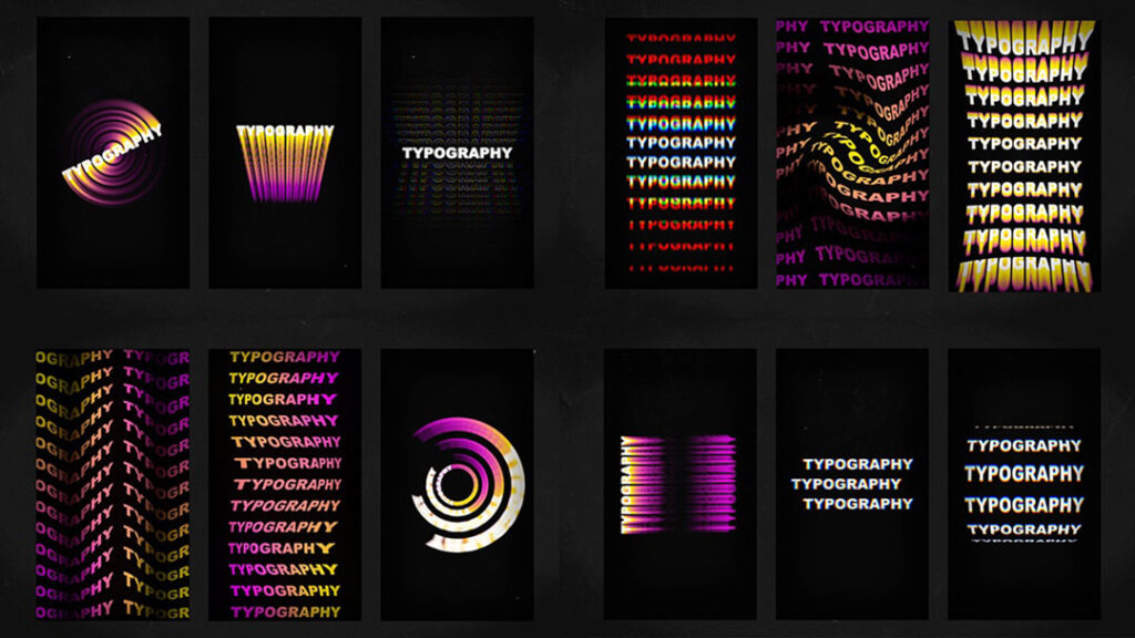 Instagram Typography Free After Effect Template - Pik Templates