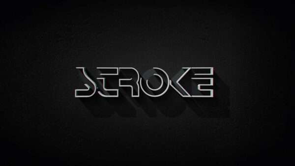 3D Stroke Logo Free After Effect Logo Template - Pik Templates